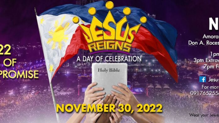 Jesus Reigns Celebration all set on Nov 30 | LarawanatKape.net